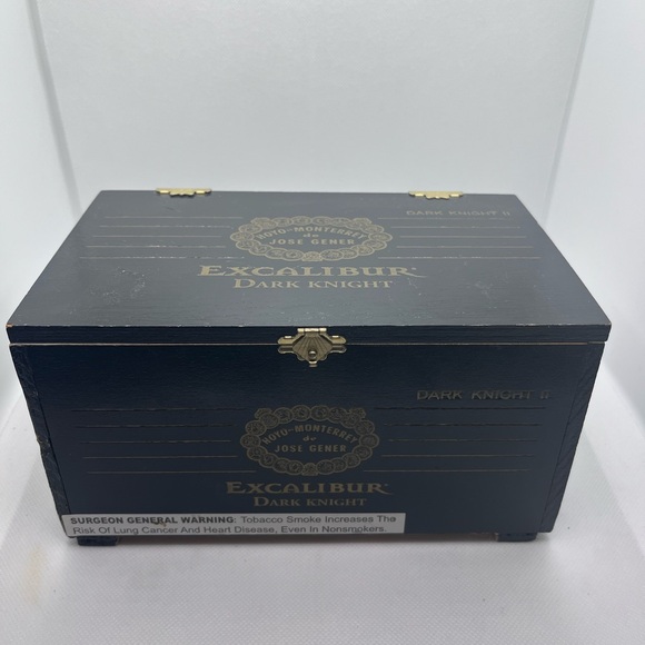 Storage & Organization | Excalibur Dark Knight 2 Empty Cigar Box ...